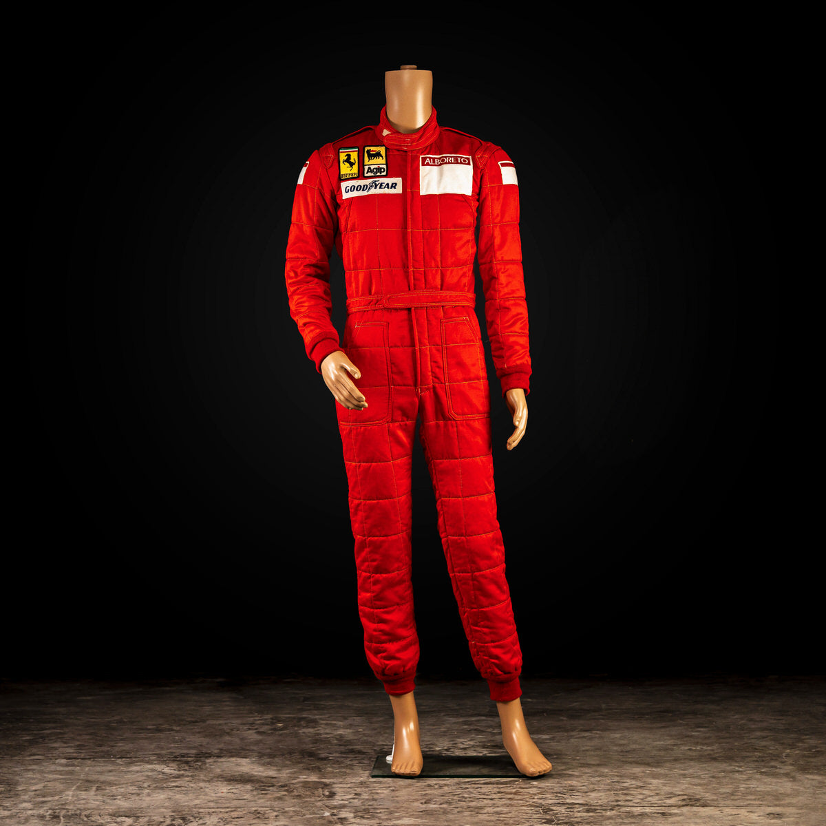 Michele Alboreto 1986 Race suit by Halmo – Halmo Automobilia