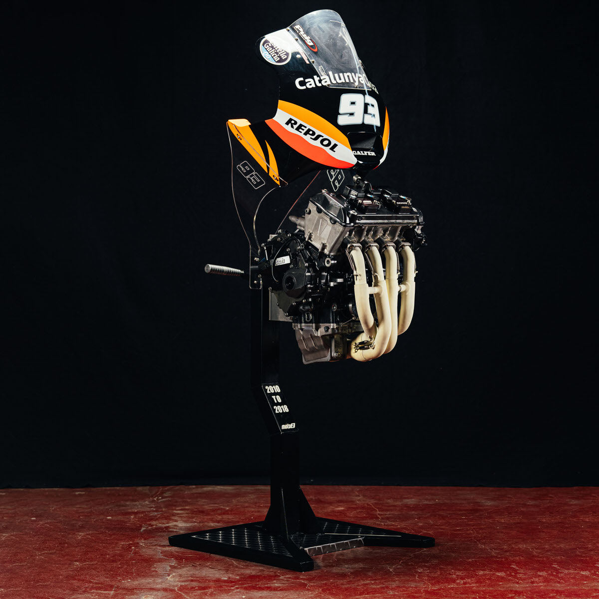 Marc Marquez Moto2 Engine by Halmo – Halmo Automobilia
