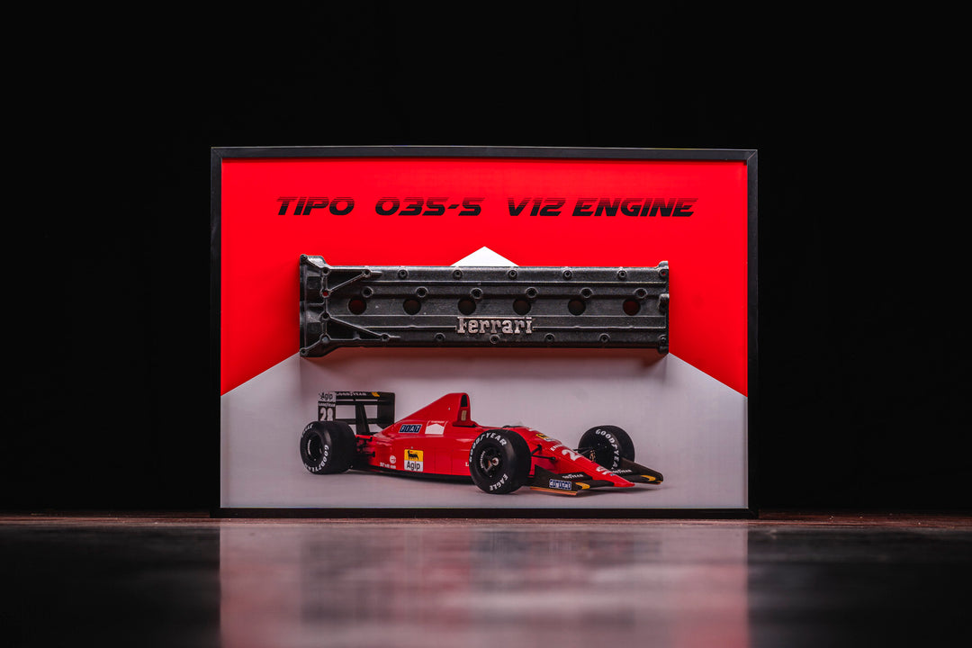 Ferrari F1 V12 Valve cover by Halmo – Halmo Automobilia