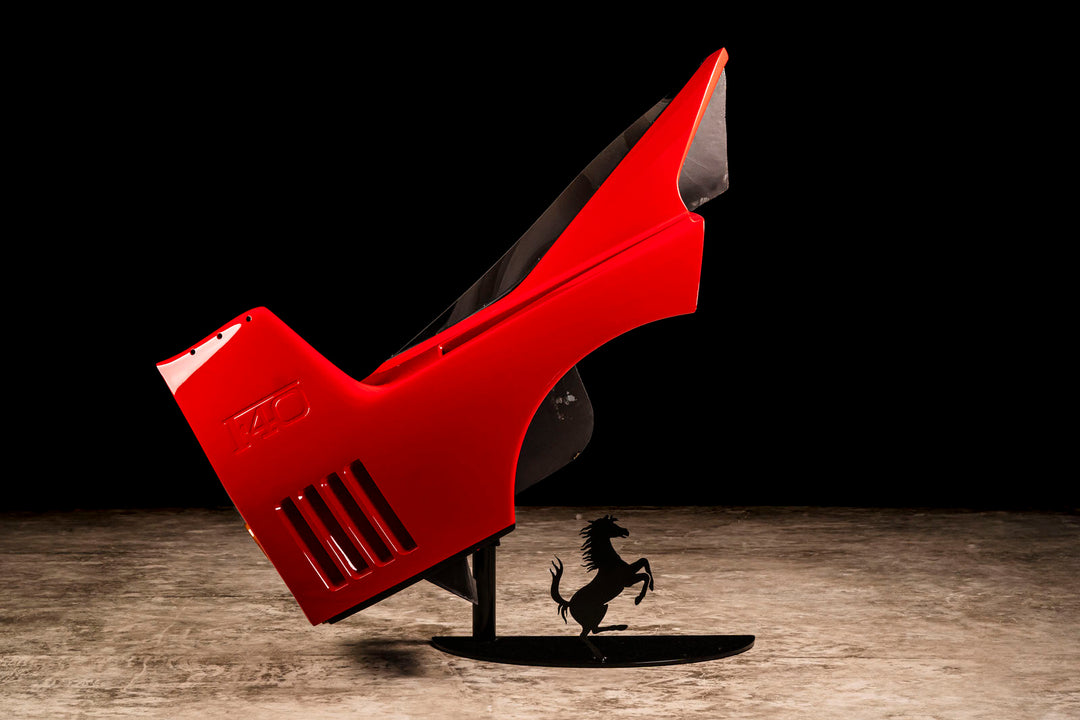 Ferrari F40 Fender Sculpture by Halmo – Halmo Automobilia