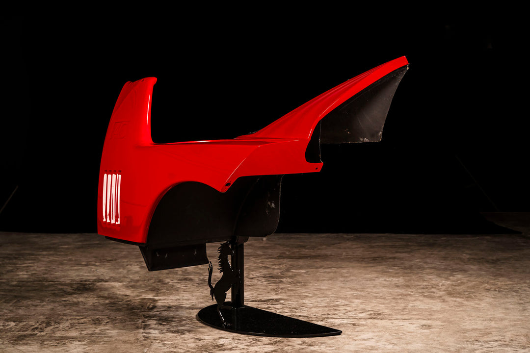 Ferrari F40 Fender Sculpture by Halmo – Halmo Automobilia