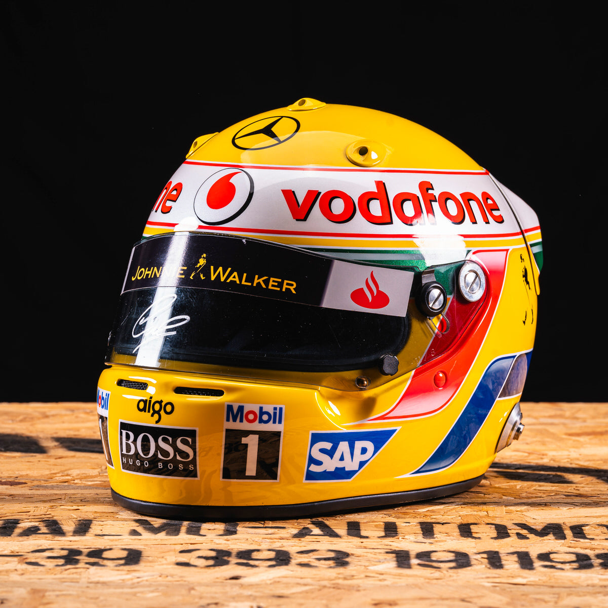 Lewis Hamilton Replica Helmet by Halmo – Halmo Automobilia